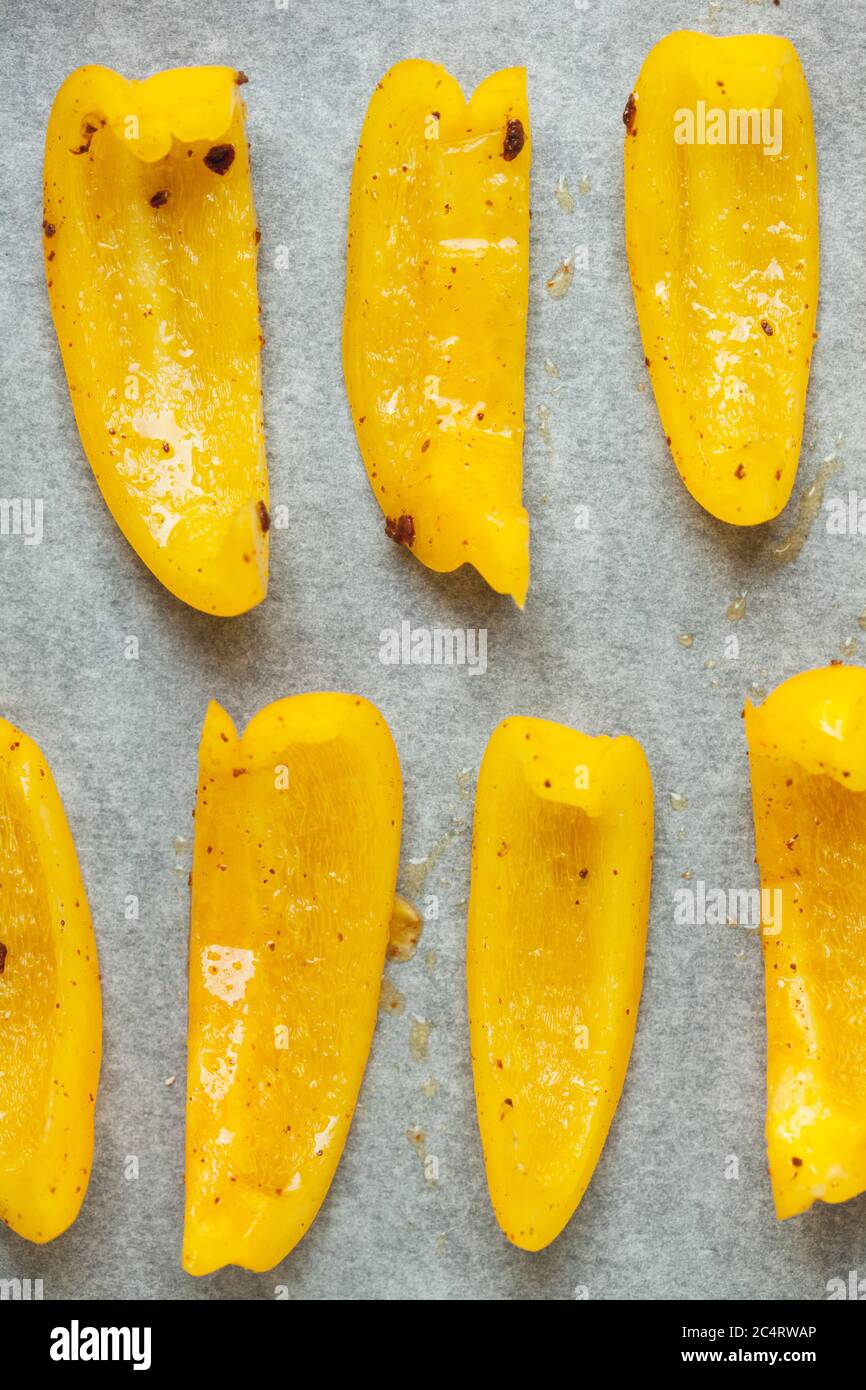 Prepared ingredients bell pepper hi-res stock photography and images ...