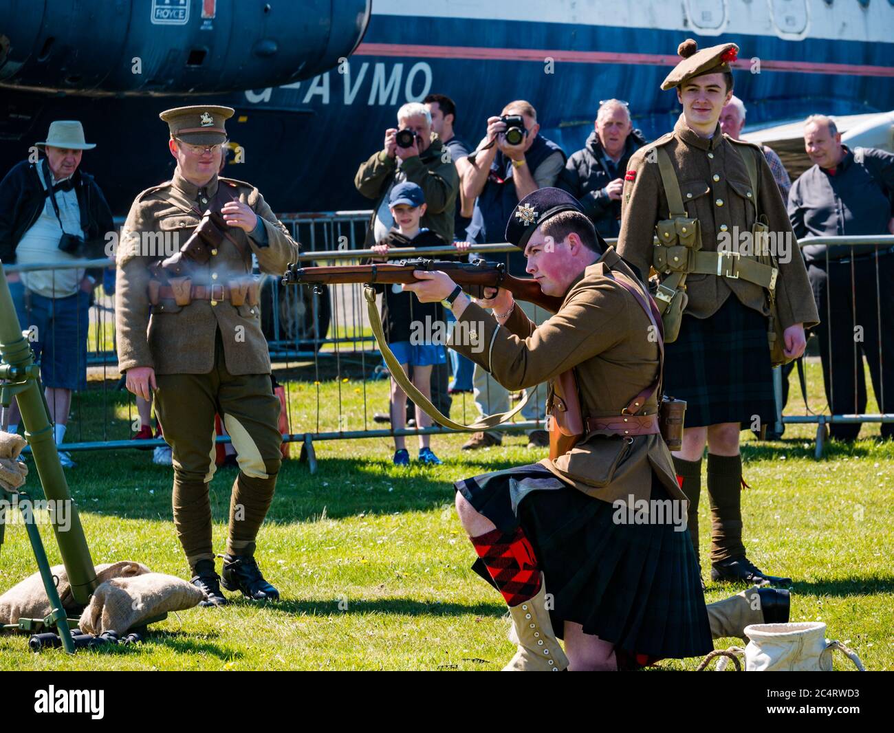 British army reenactment ww1 hi-res stock photography and images - Alamy