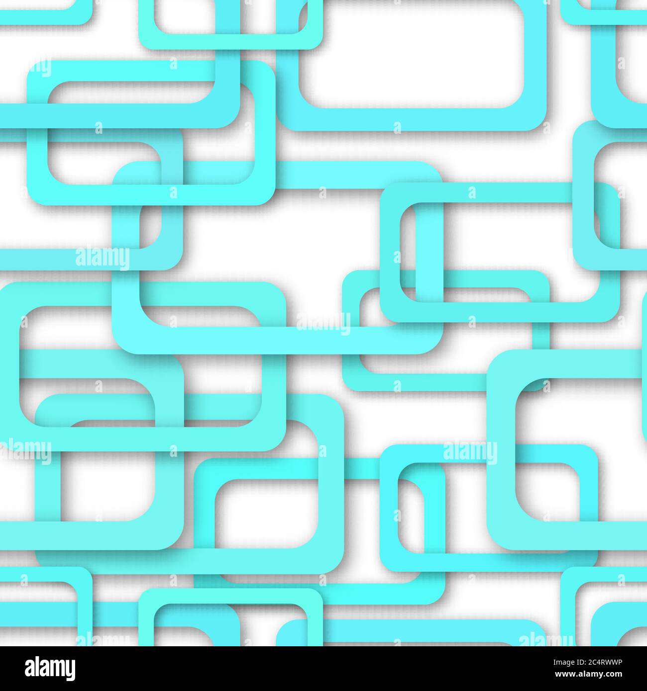 Abstract seamless pattern of randomly arranged light blue rectangle ...