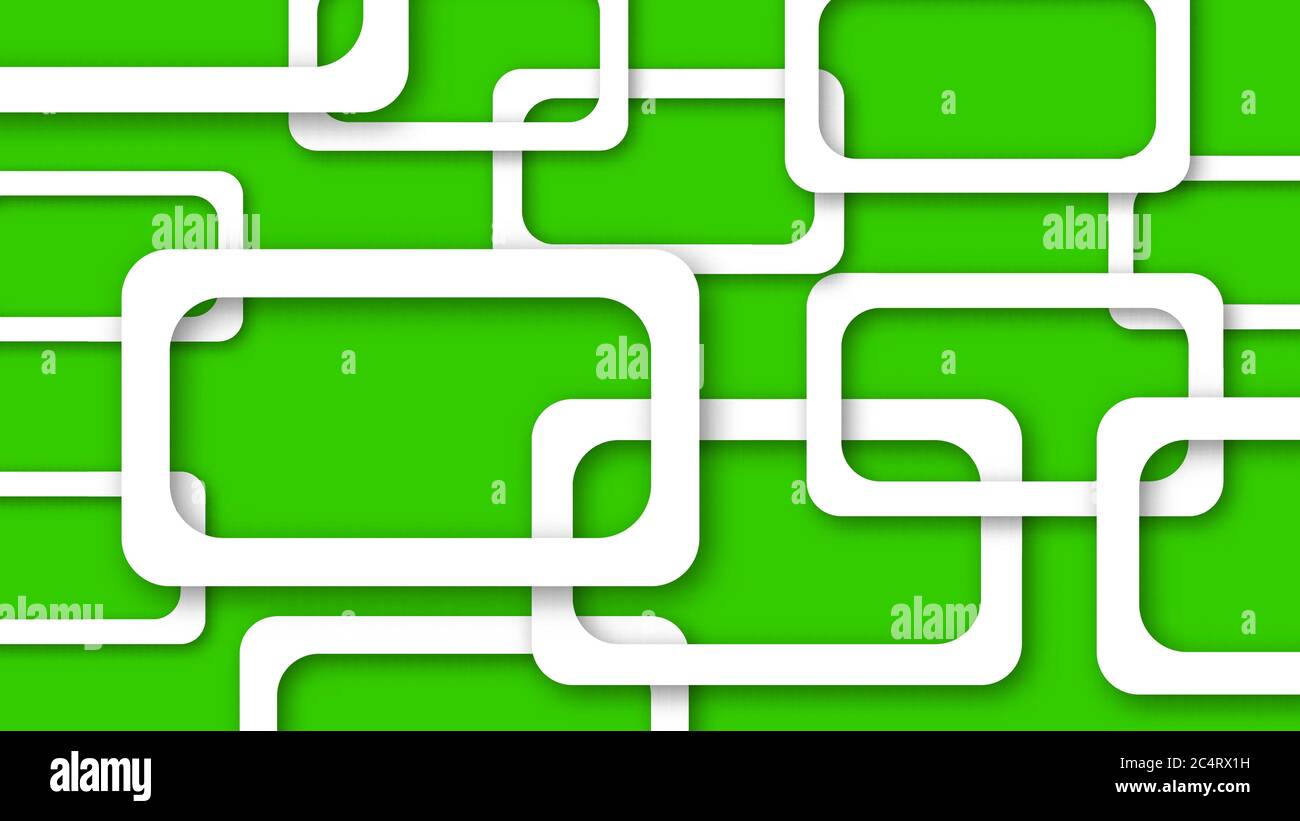 Green rectangle abstract background hi-res stock photography and images ...