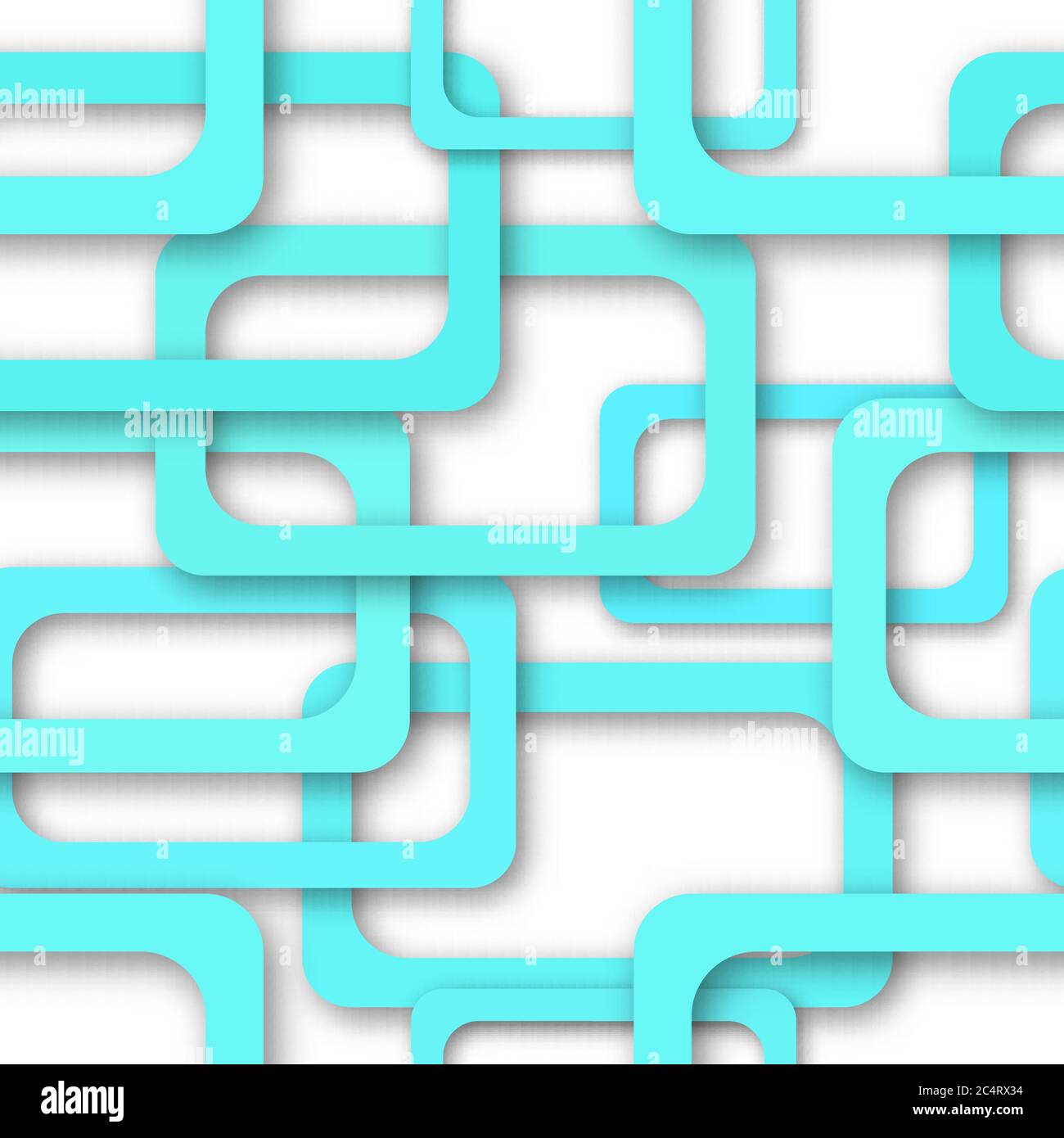 Abstract seamless pattern of randomly arranged light blue rectangle ...