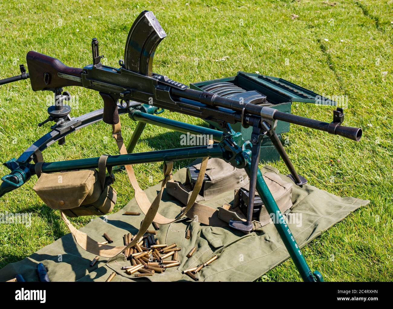 Machine gun ammunition hi-res stock photography and images - Alamy