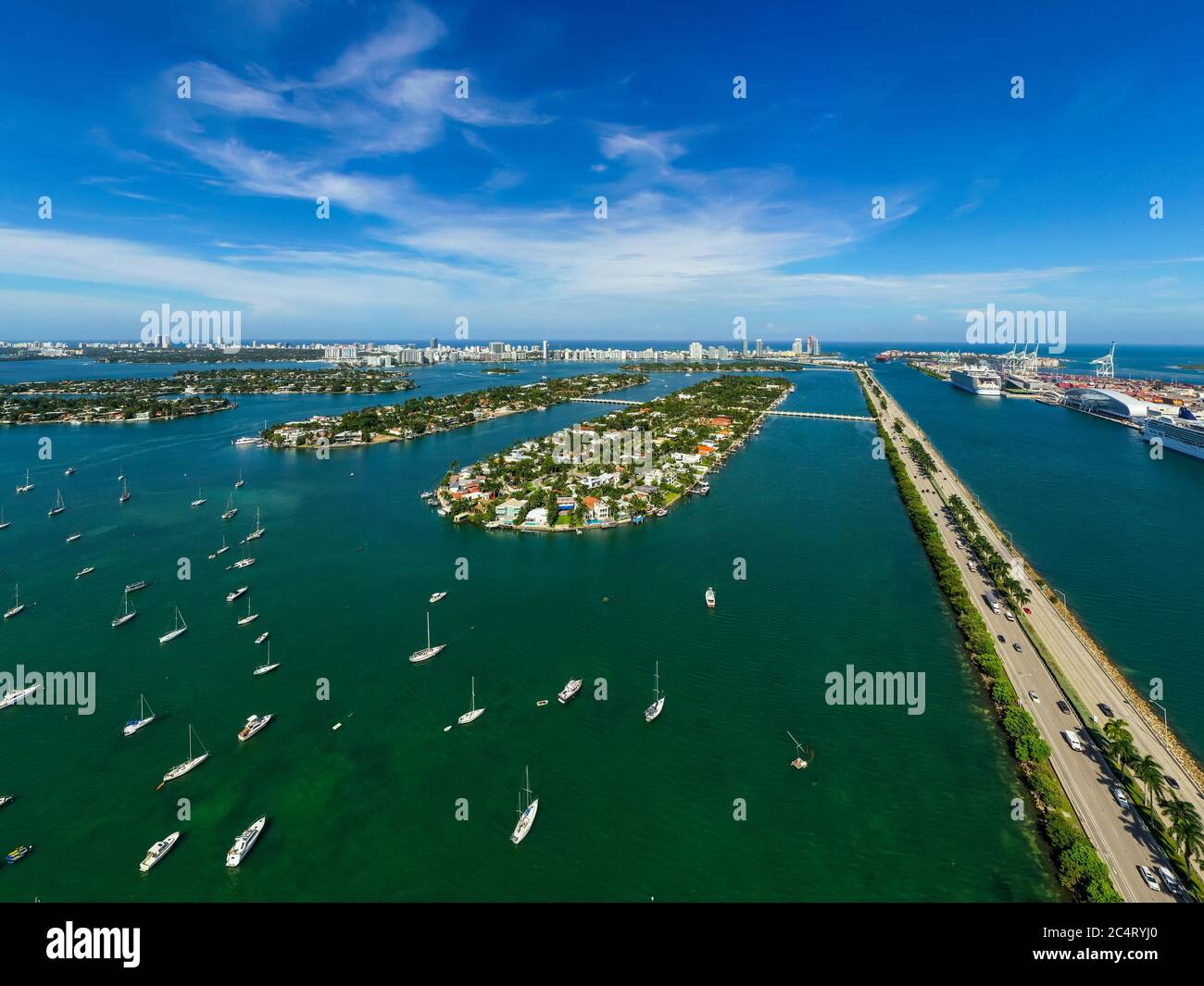 Beautiful aerial photo port hi-res stock photography and images - Alamy