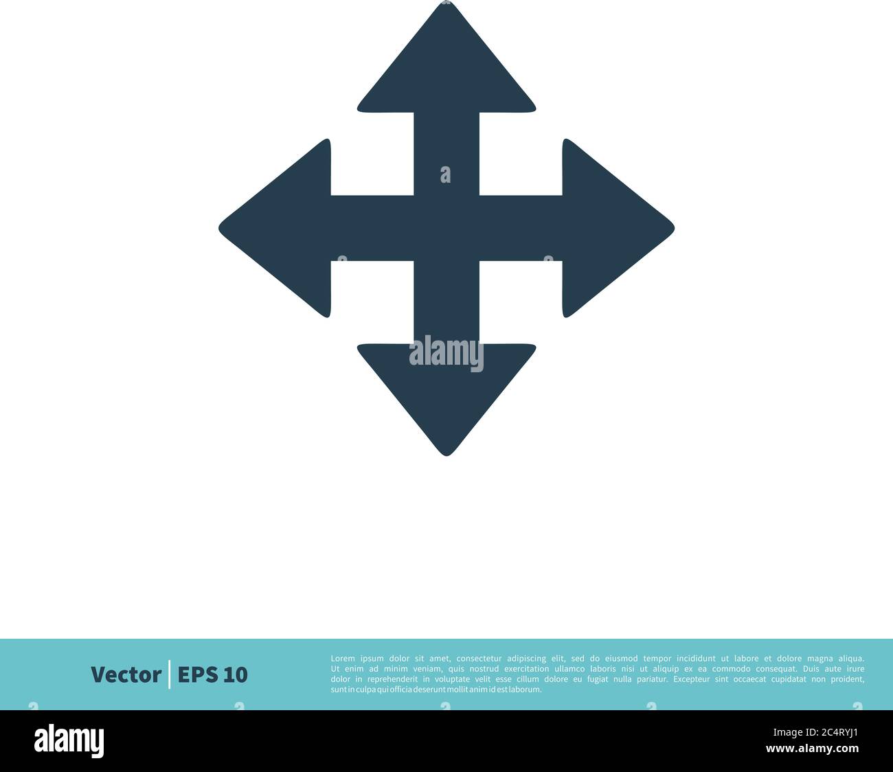 Navigation Arrow Button Icon Vector Logo Template Illustration Design ...