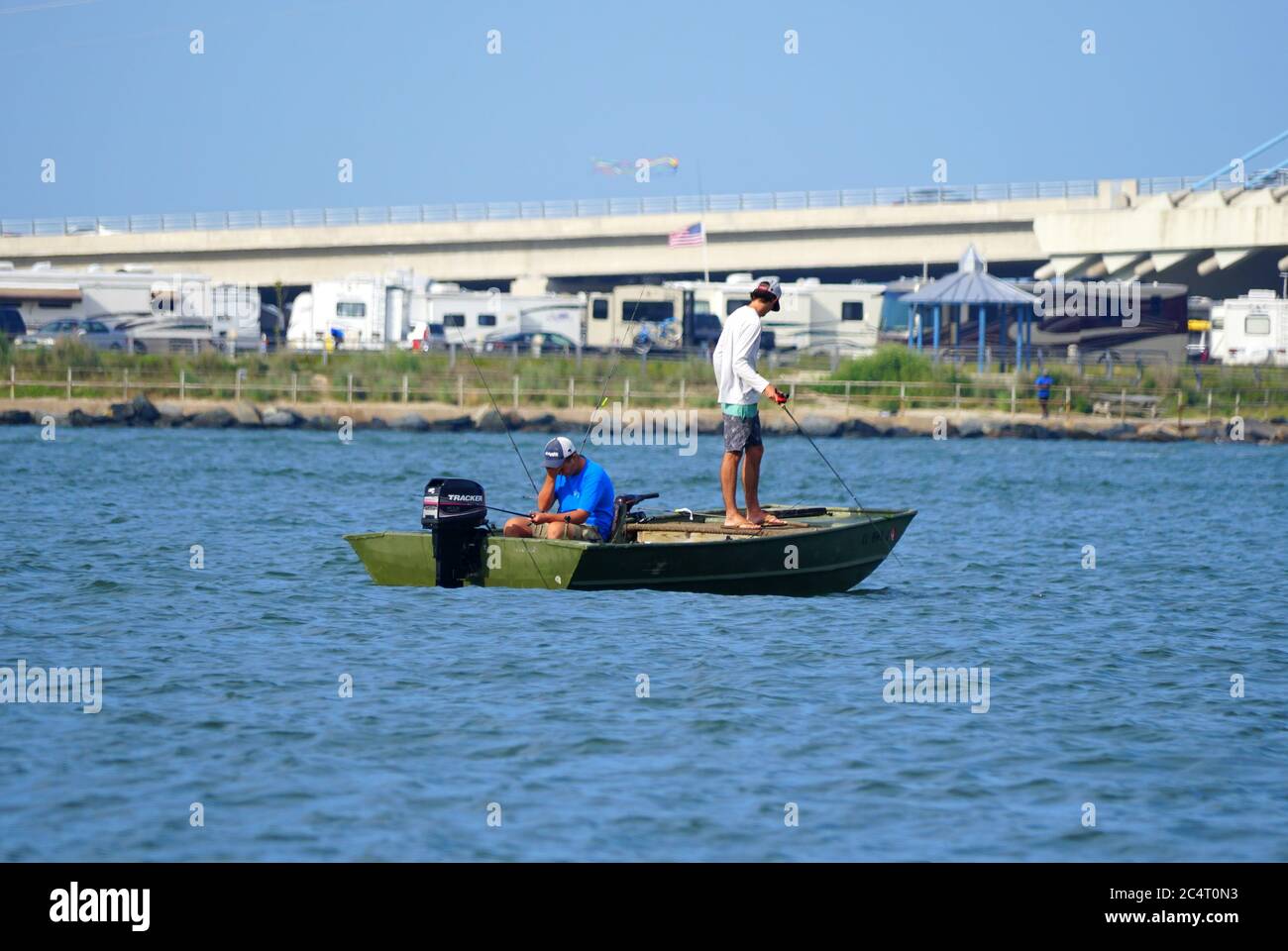 Bethany Beach Delaware U S A June 28 2020 Anglers On The Small