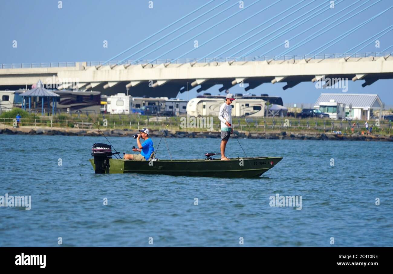 Bethany Beach Delaware U S A June 28 2020 Anglers On The Small
