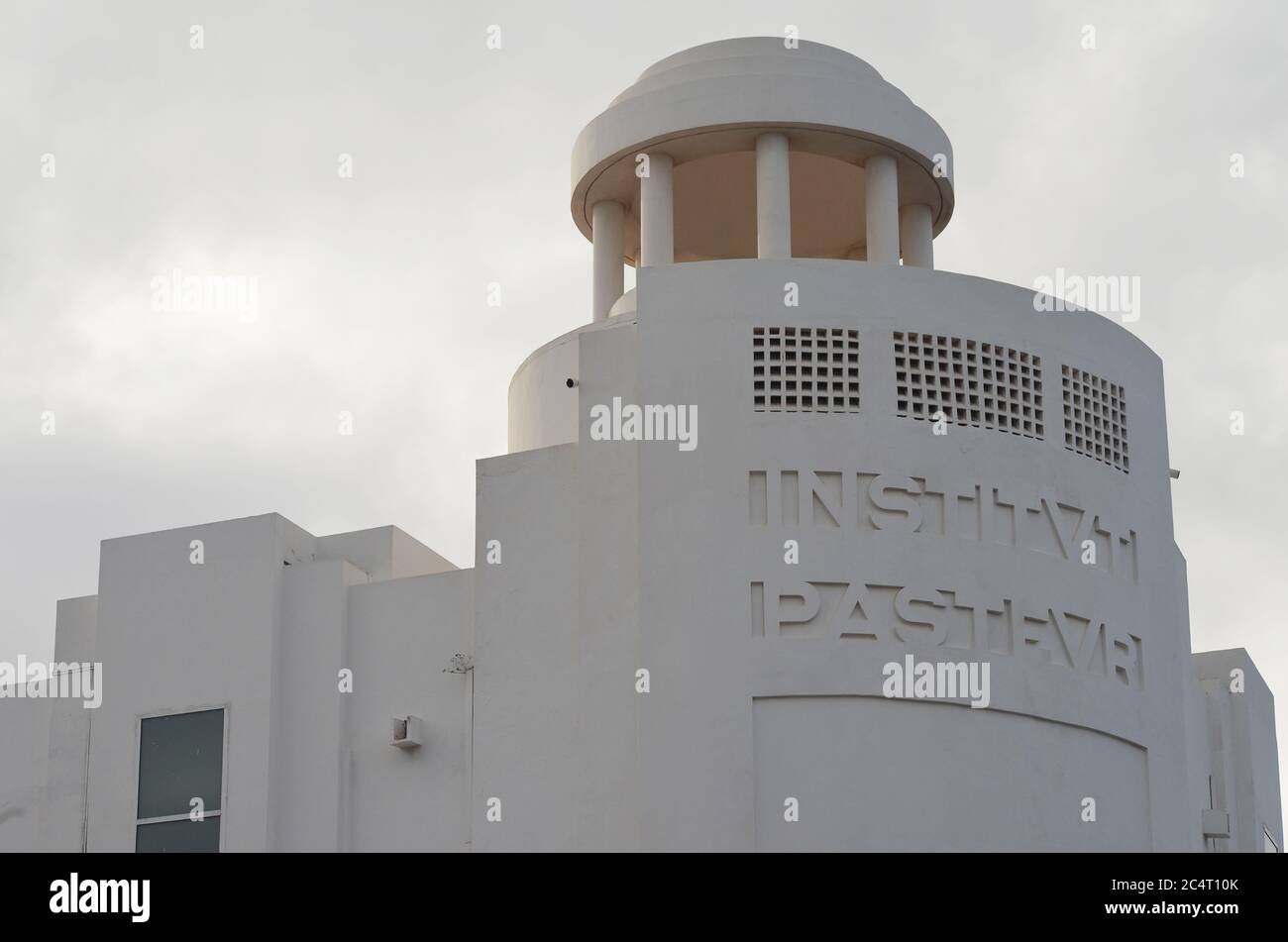 Façade of the Pasteur Institute in Dakar, Senegal Stock Photo - Alamy