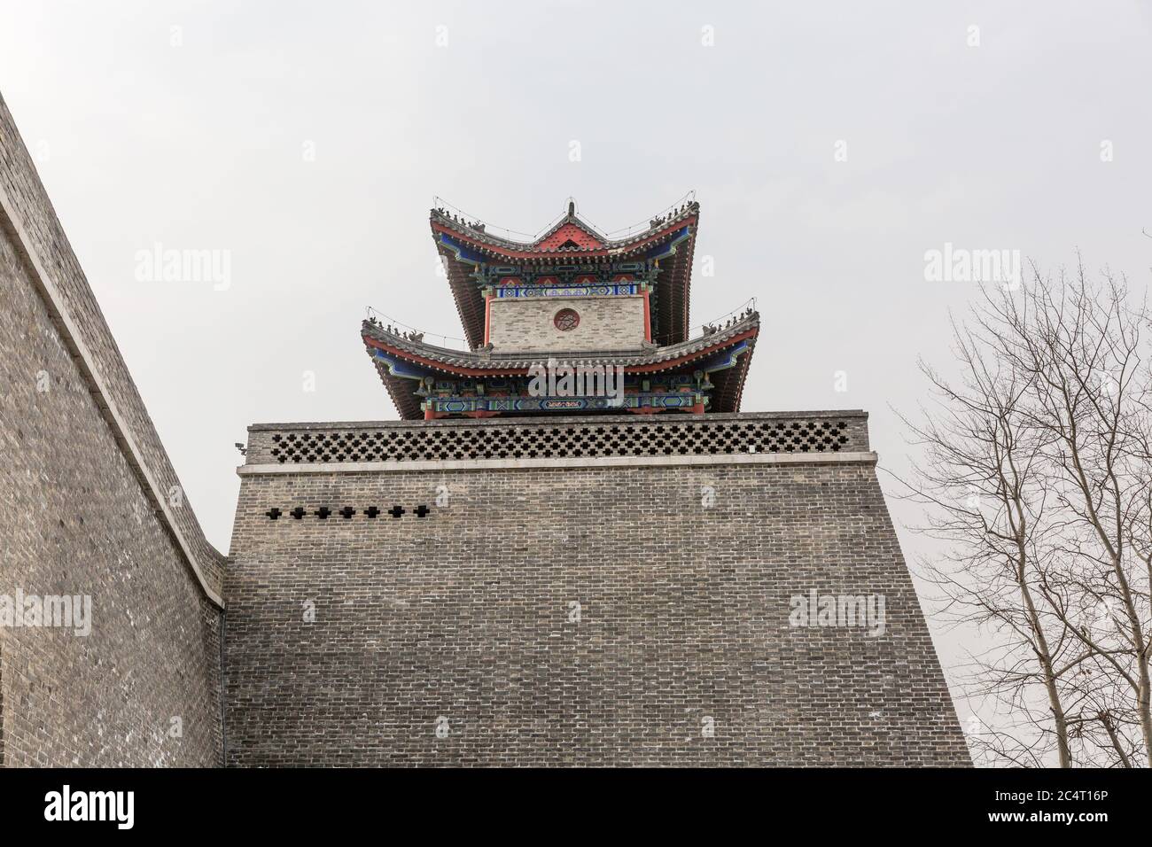Chinese Ancient Temple Ruins
