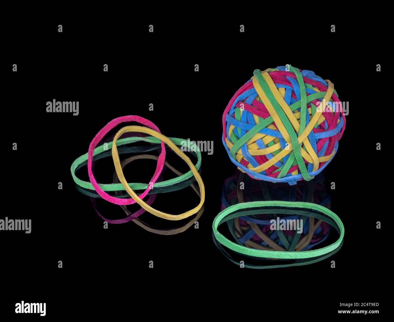 Rubber band stretching hi-res stock photography and images - Alamy