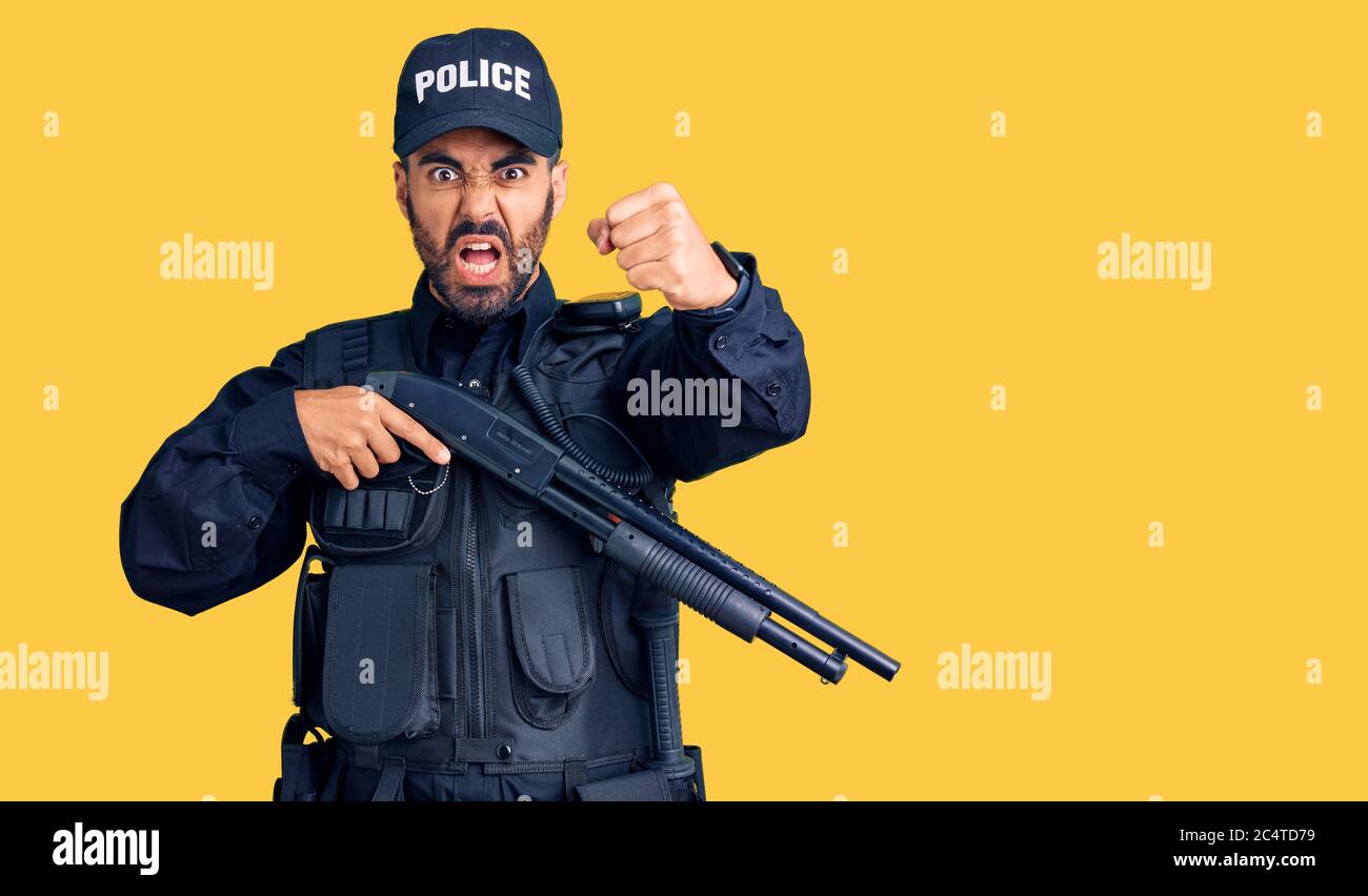Frustrated Police Officer High Resolution Stock Photography and Images ...