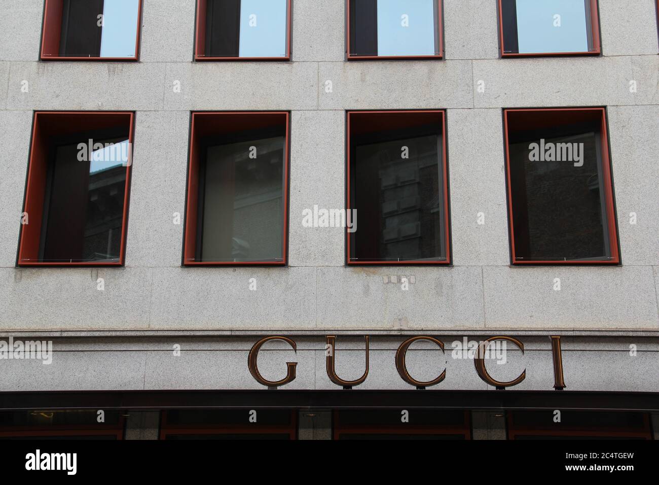 Gucci logo hi-res stock photography and images - Alamy