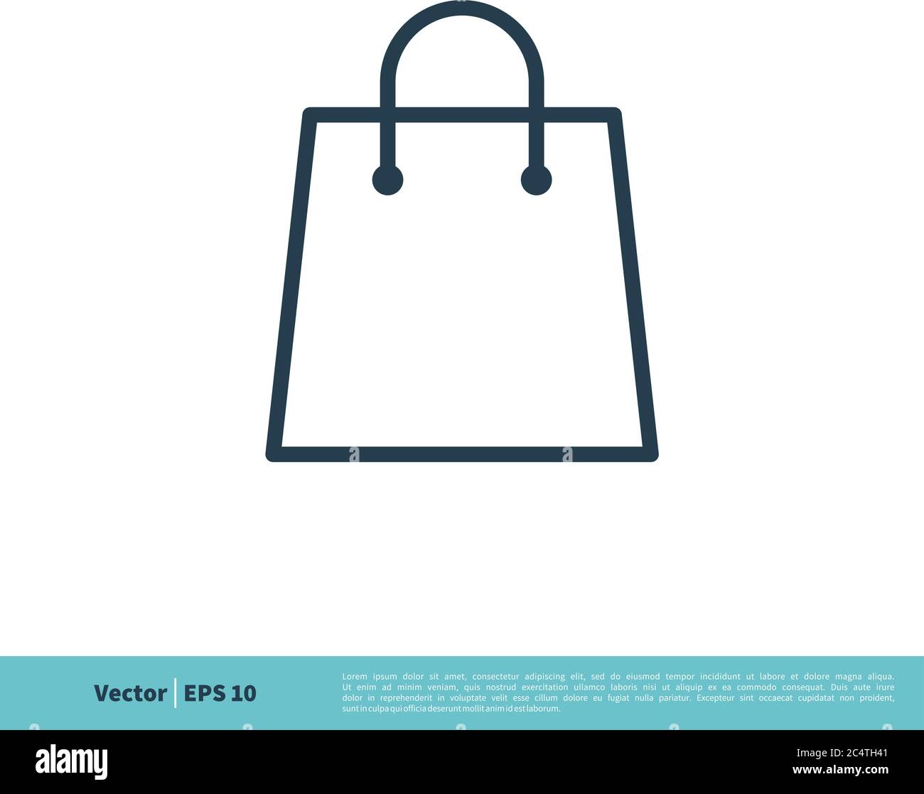 Paper Bag Icon Vector Logo Template Illustration Design. Vector EPS 10 ...