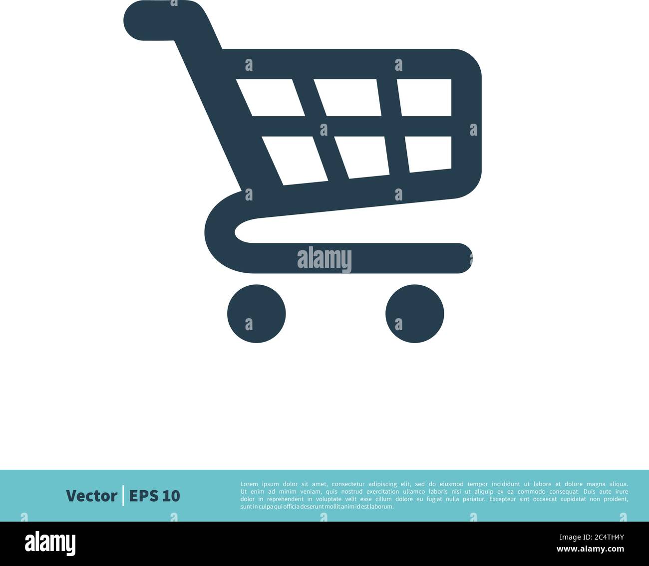 Trolley Cart Icon Vector Logo Template Illustration Design. Vector EPS ...