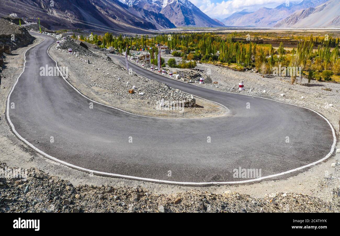 Landscape view of Ladakh India Stock Photo - Alamy