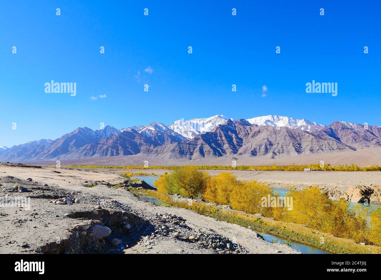 Landscape view of Ladakh India Stock Photo - Alamy