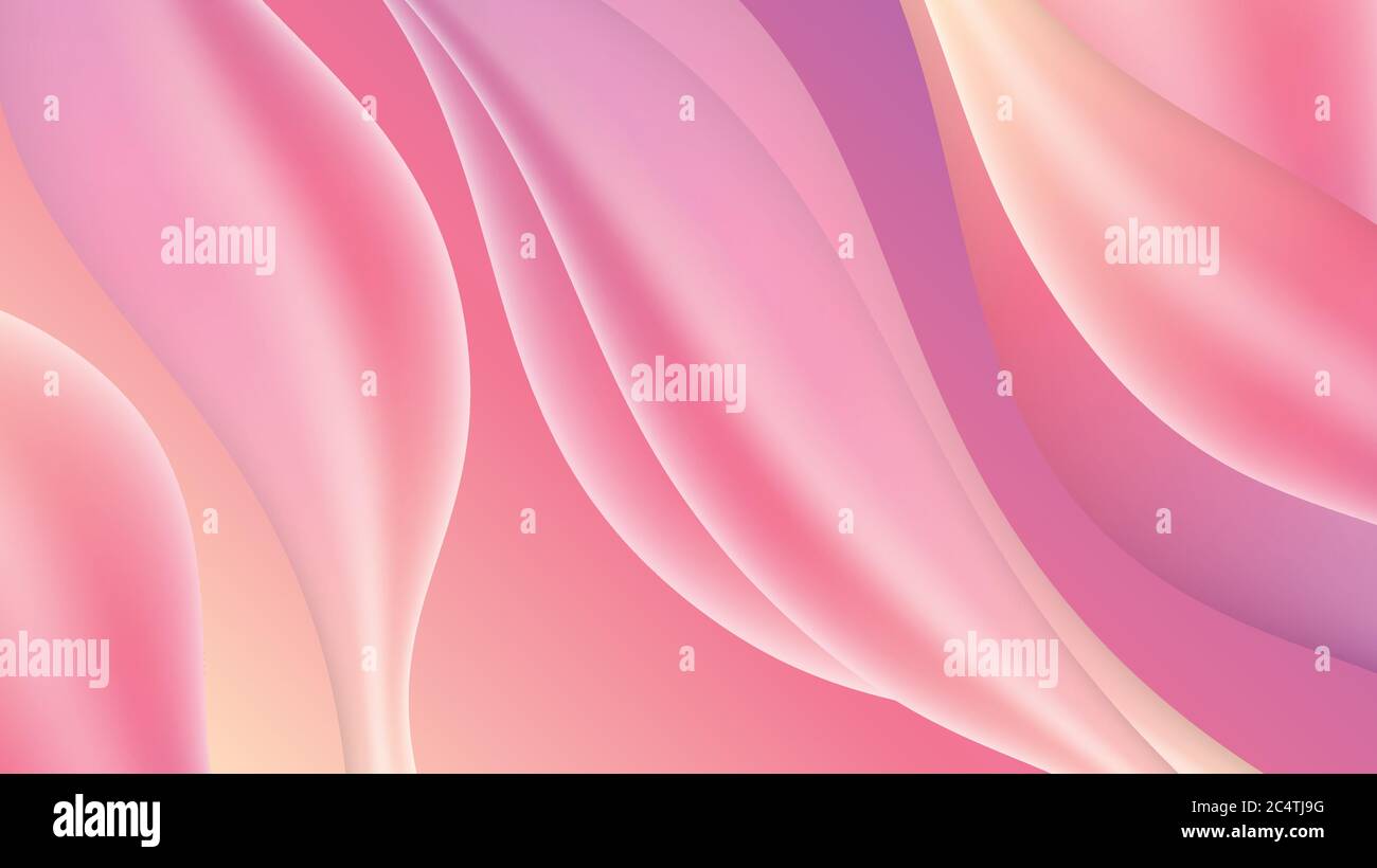Fluid style wallpaper or abstract colorful flow shapes background 3D ...