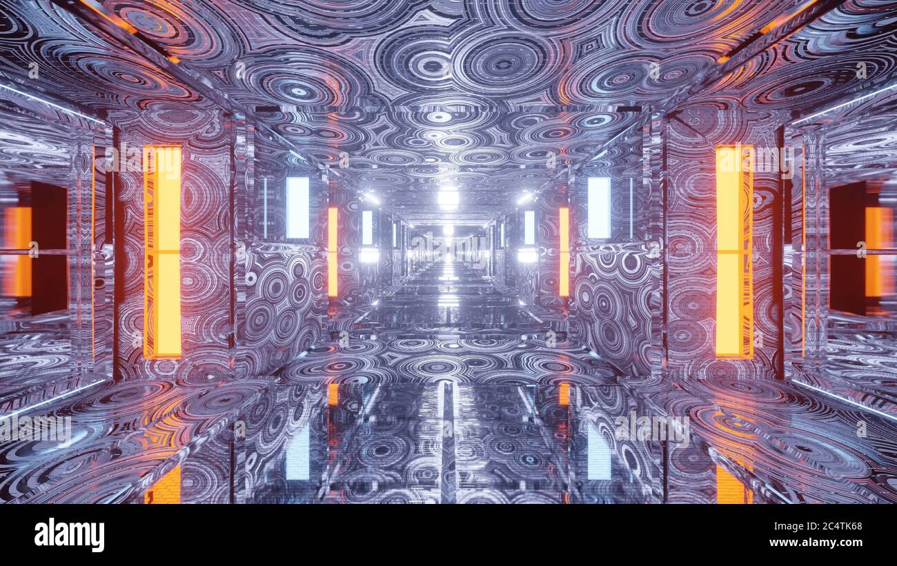 Futuristic cosmic setting with laser lights - perfect for sci-fi ...