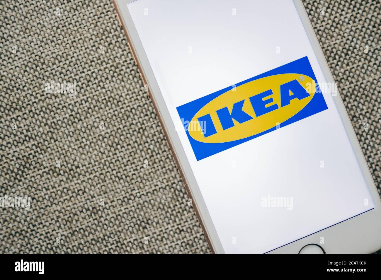 Ikea app on smartphone hi-res stock photography and images - Alamy