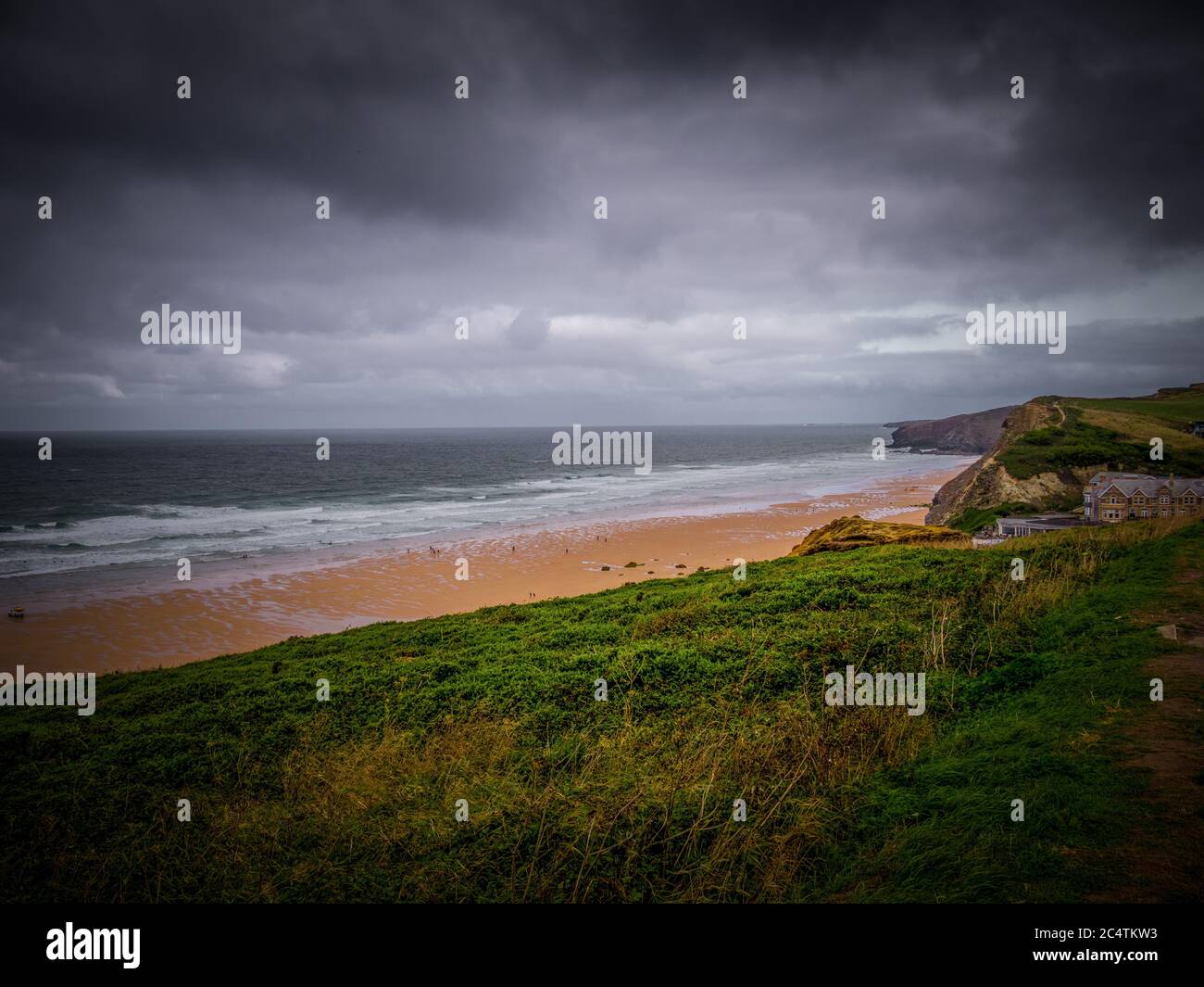 Beautiful coastline of Cornwall England Stock Photo - Alamy