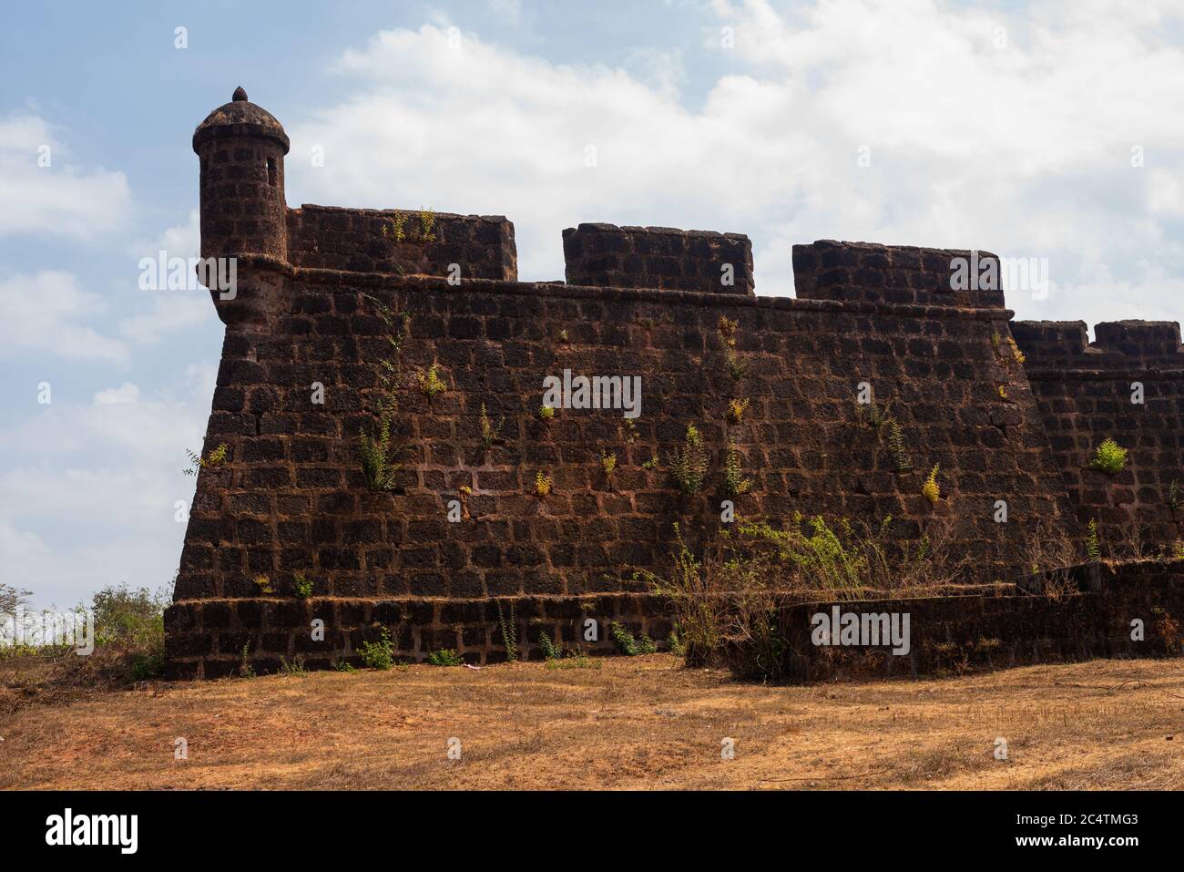 Chapora fort in goa india hi-res stock photography and images - Alamy
