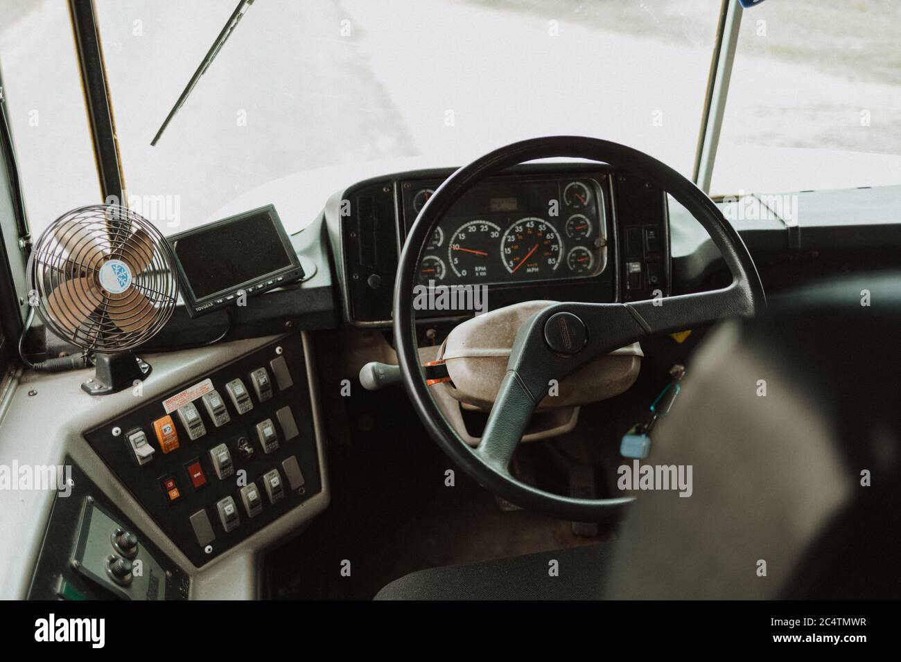 Bus dashboard hi-res stock photography and images - Alamy