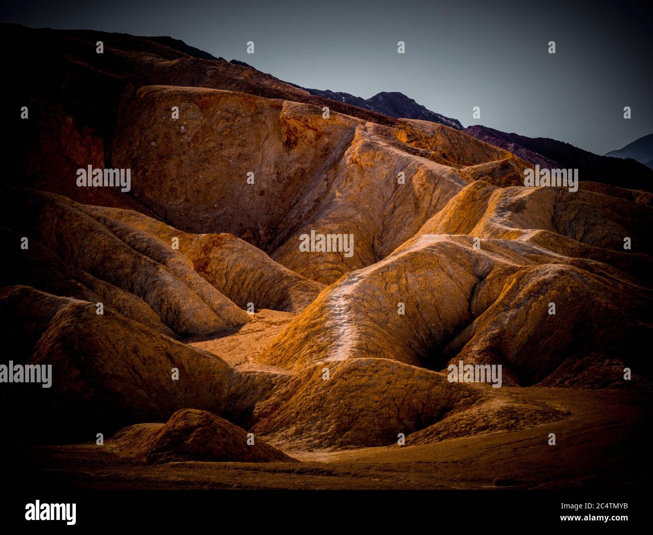 Beautiful scenery at Death Valley National Park California Stock Photo ...