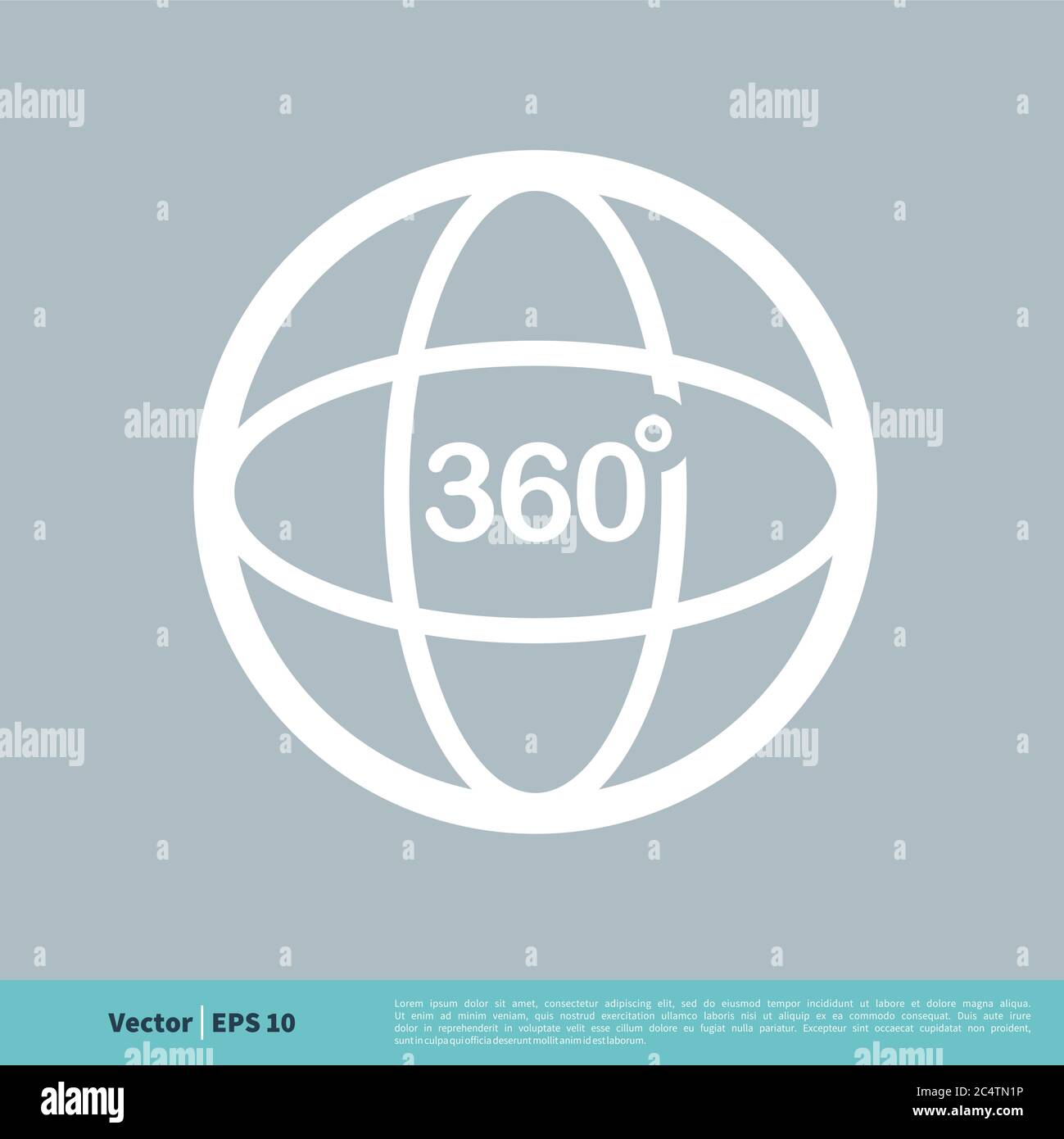 Camera 360 Degree Icon Vector Logo Template Illustration Design. Vector ...