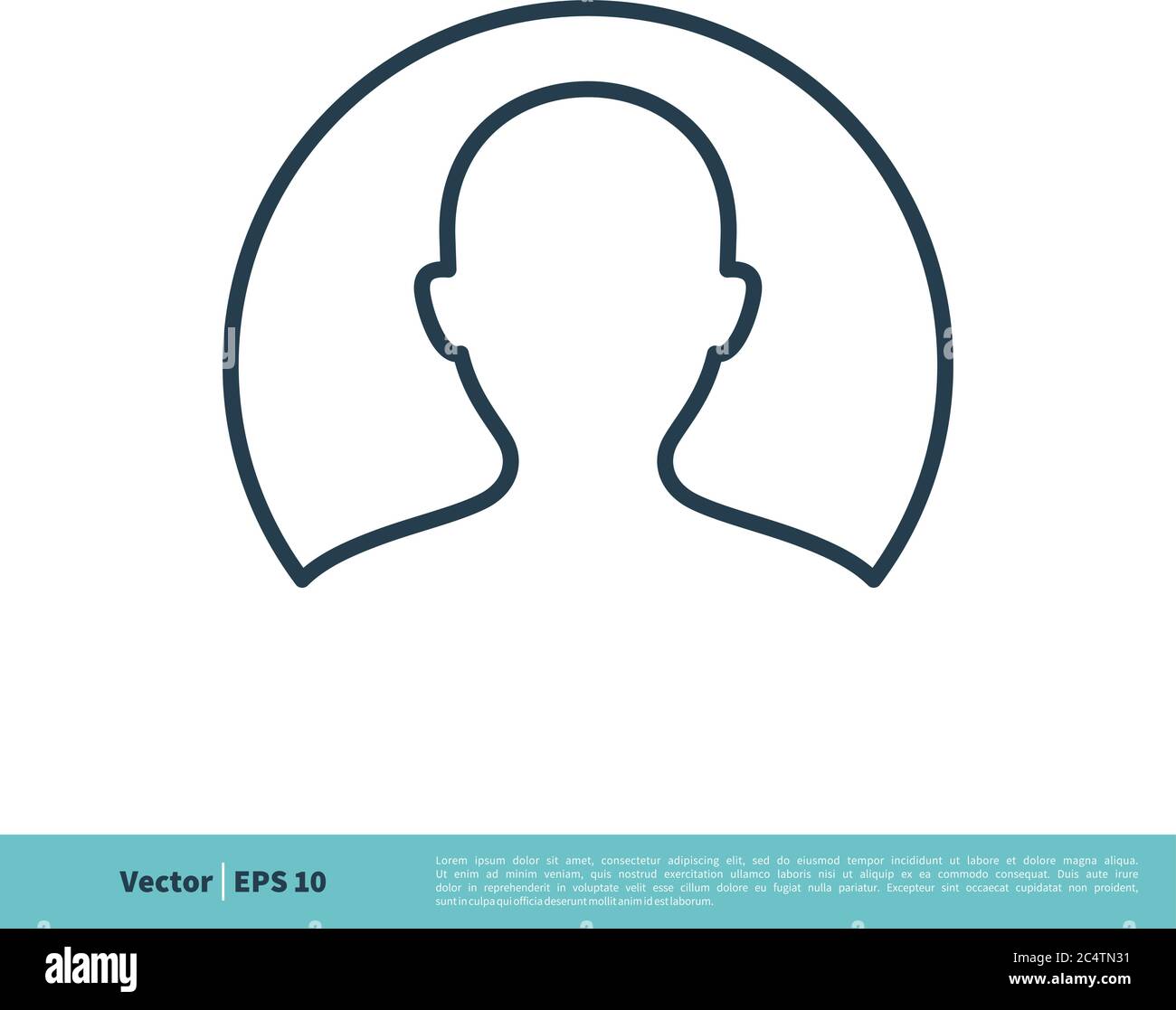 Avatar Profile Icon Vector Logo Template Illustration Design. Vector ...