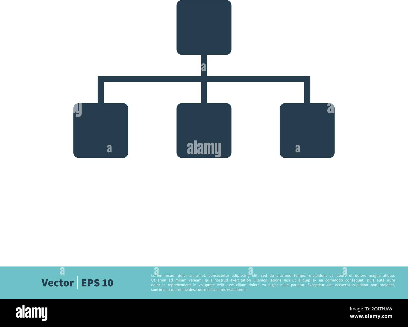 Data Network Diagram Icon Vector Logo Template Illustration Design ...