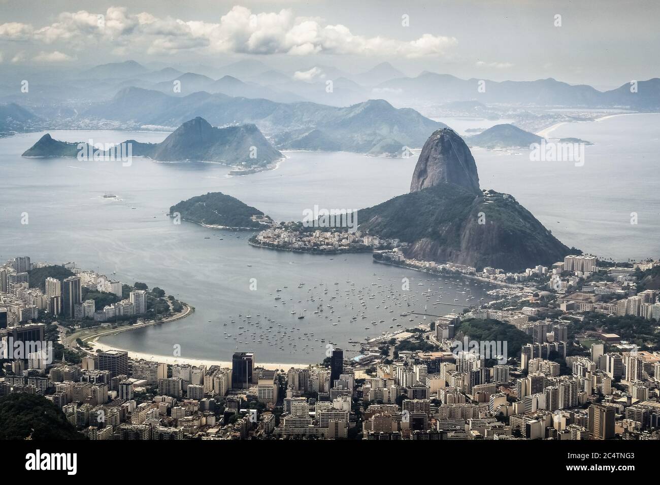Aerial shot beautiful botafogo hi-res stock photography and images - Alamy