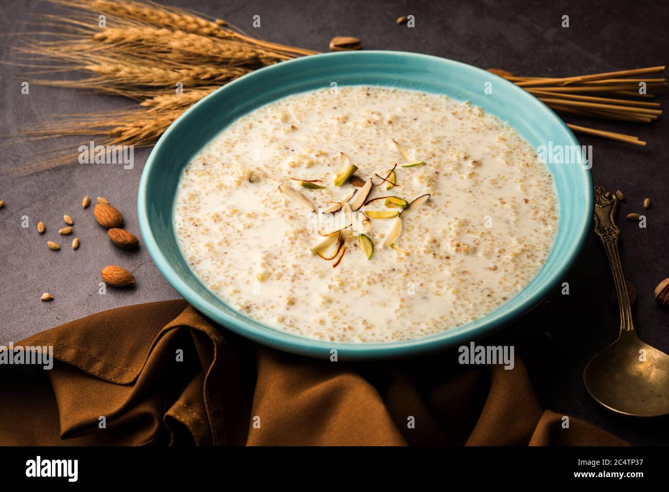 Daliya kheer or Dalia Payasam – Broken or Cracked wheat and milk ...