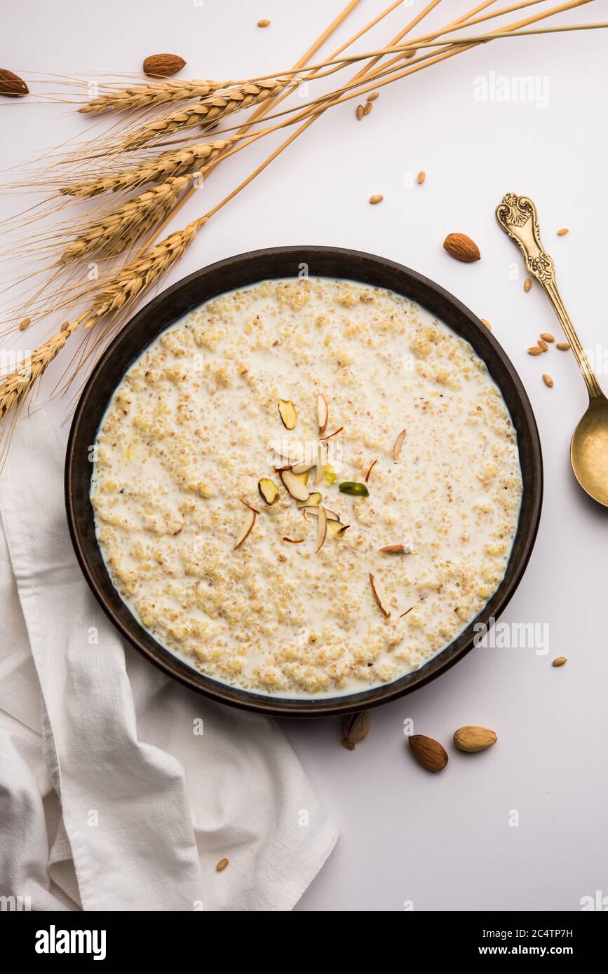 Popular indian homemade sweet kheer hi-res stock photography and images ...