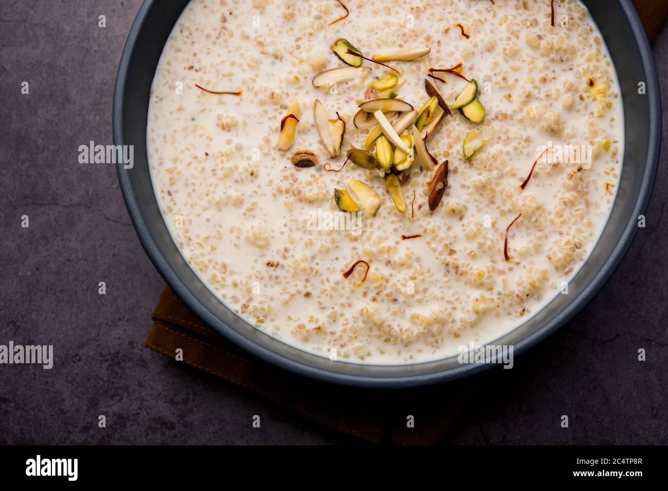 Daliya kheer or Dalia Payasam – Broken or Cracked wheat and milk ...
