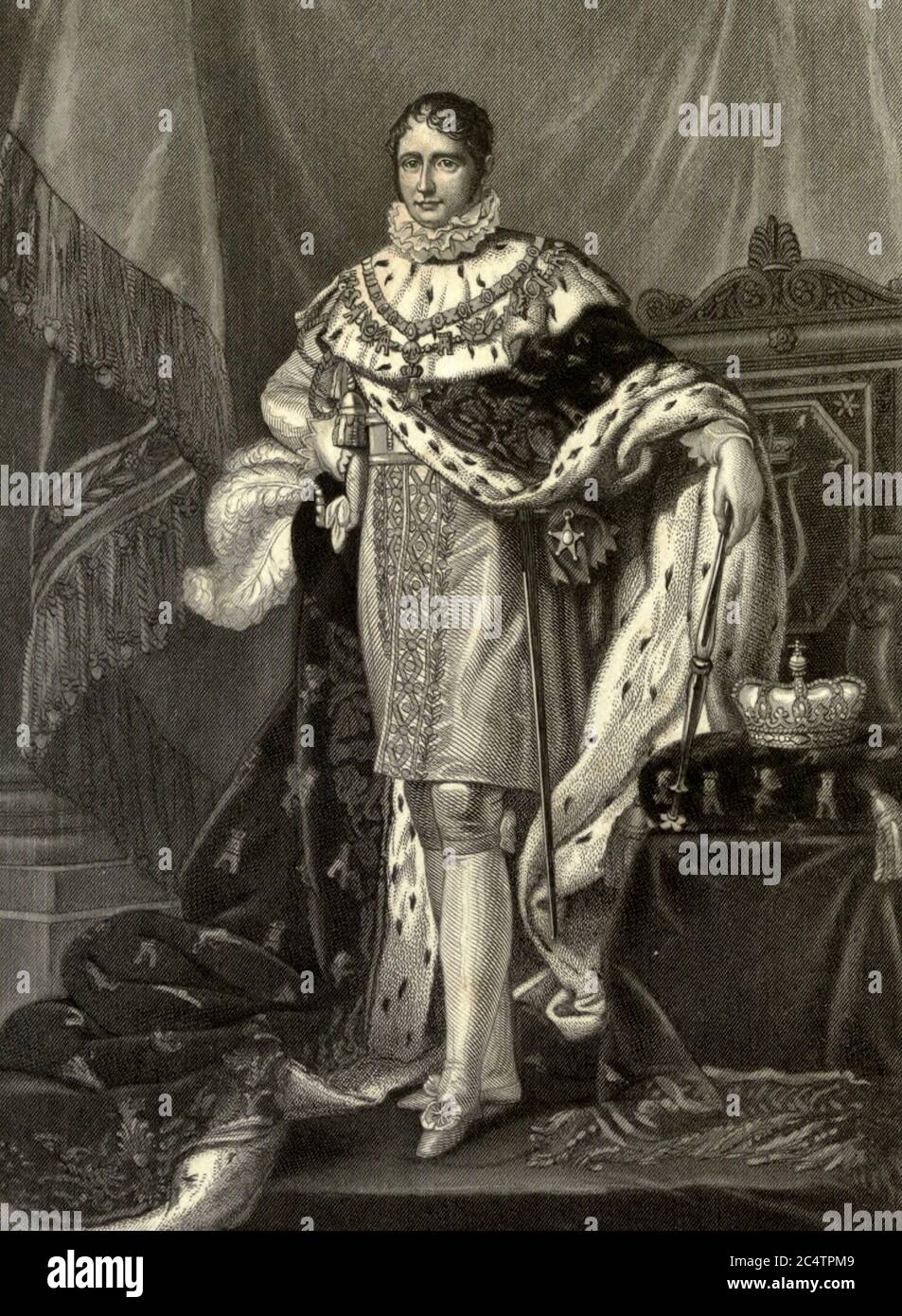 Joseph Napoleon Bonaparte, King of Naples and Spain Stock Photo - Alamy