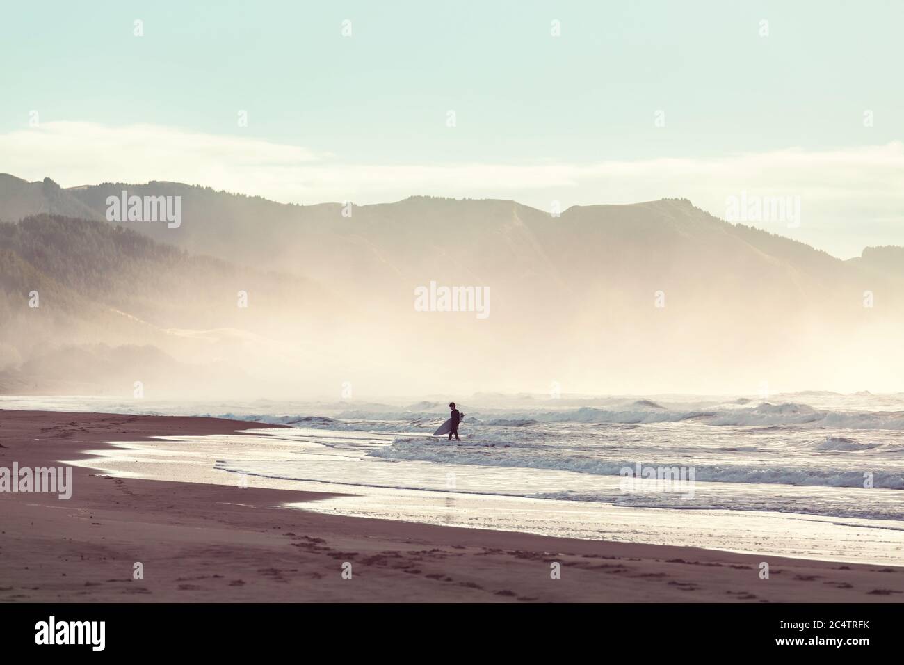 Alone surfer hi-res stock photography and images - Alamy