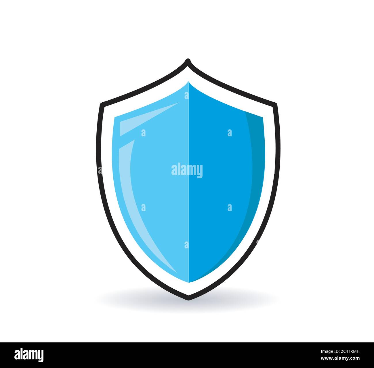 shield icon symbol vector illustration Stock Vector Image & Art - Alamy