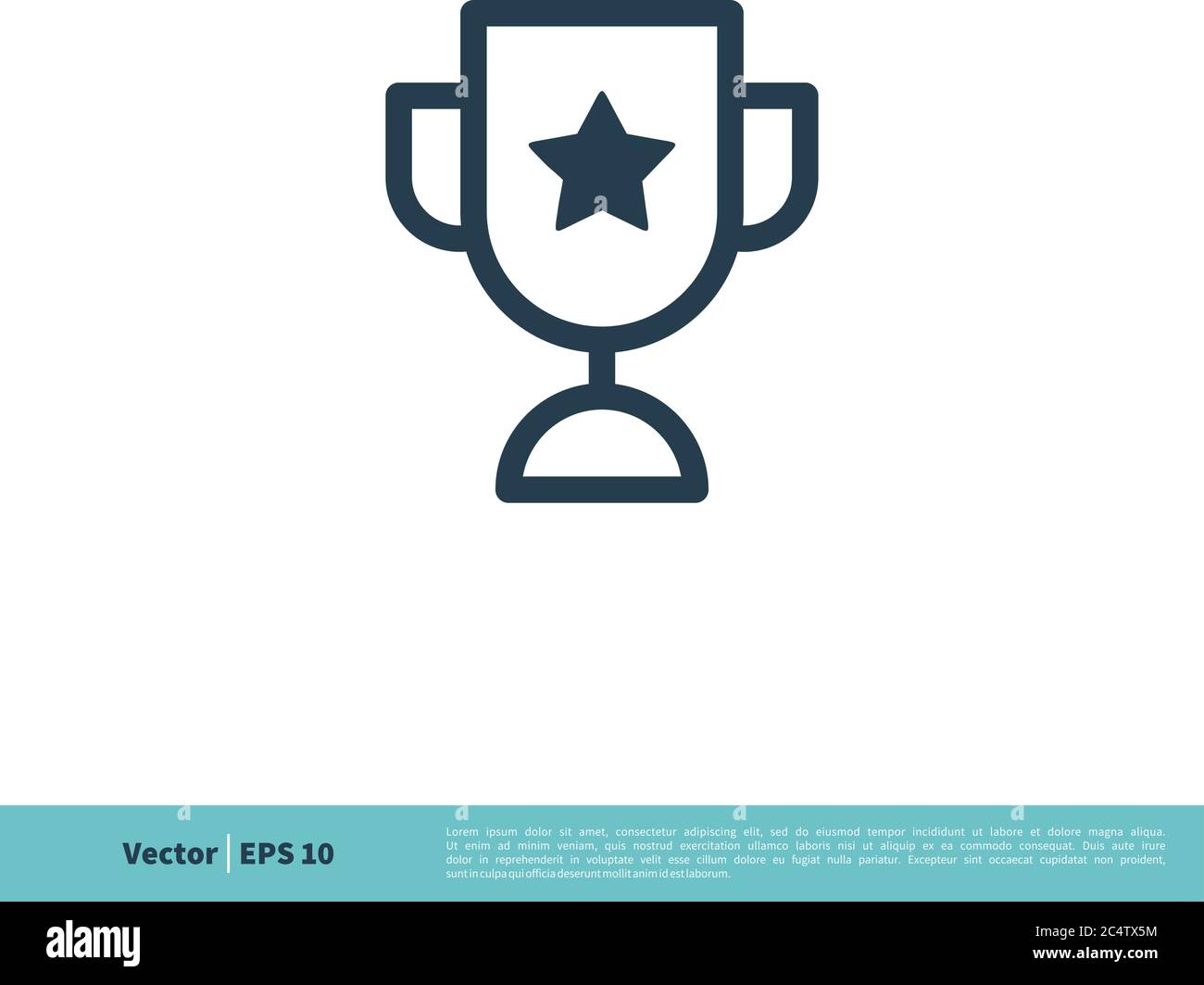 Winner trophy cup vector hi-res stock photography and images - Alamy