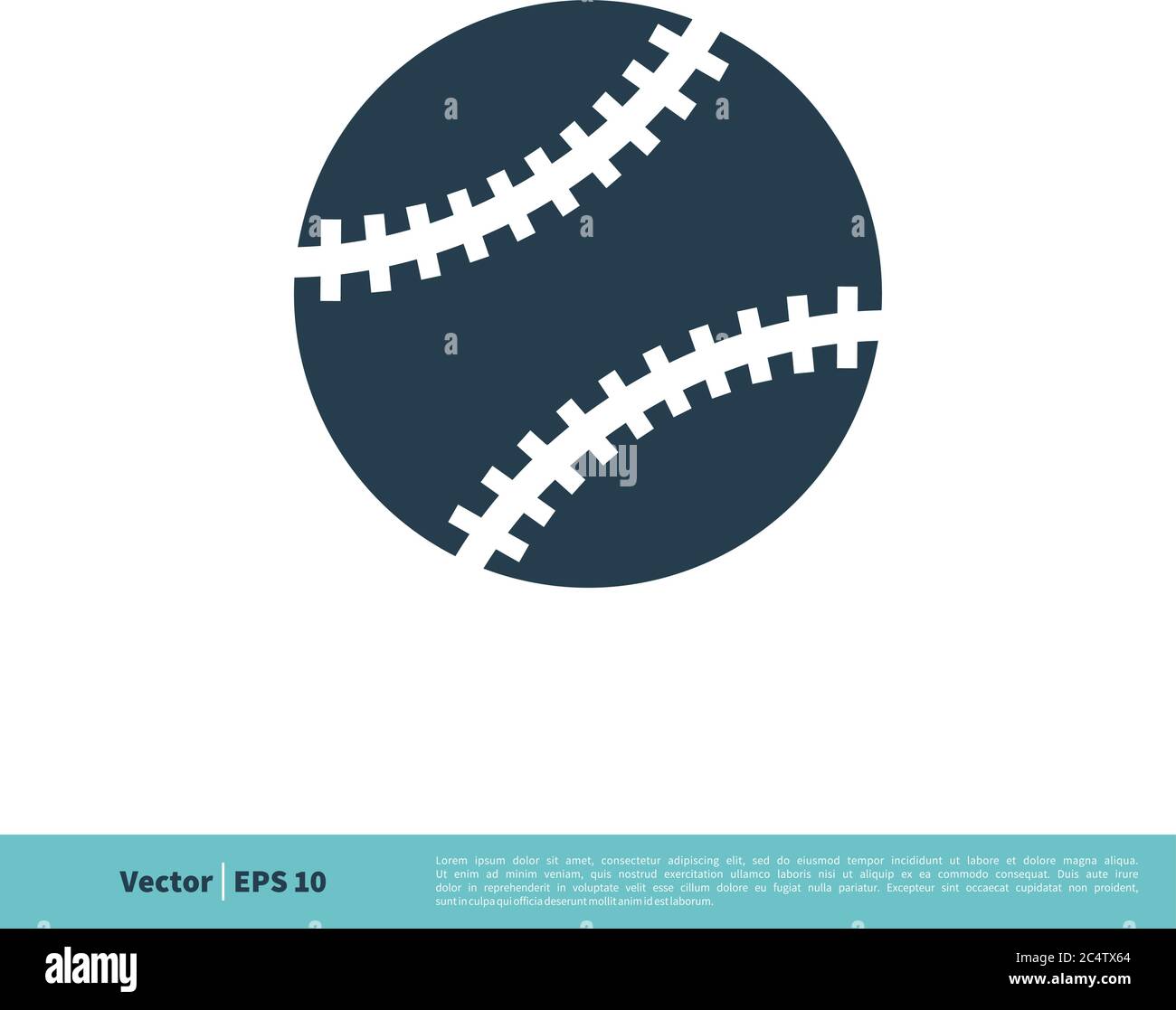 Softball vector vectors hi-res stock photography and images - Alamy