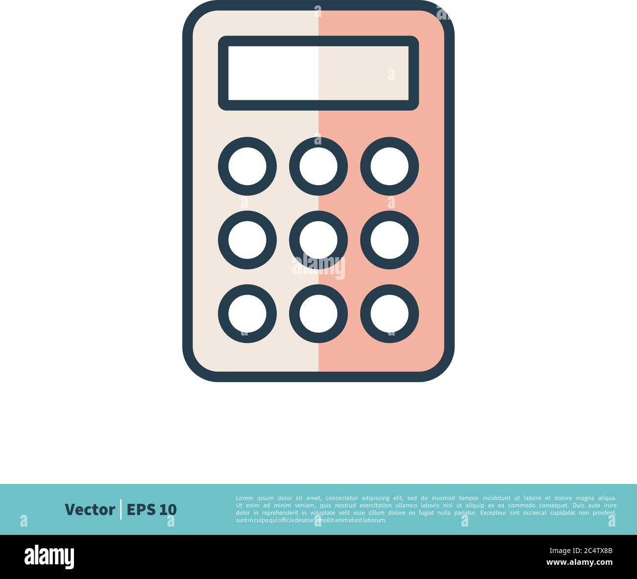Clear button calculator Stock Vector Images - Alamy