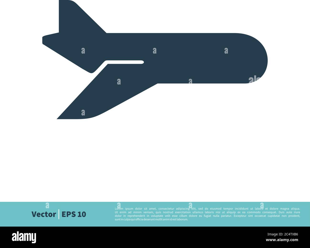 Plane Icon Vector Logo Template Illustration Design. Vector EPS 10 ...