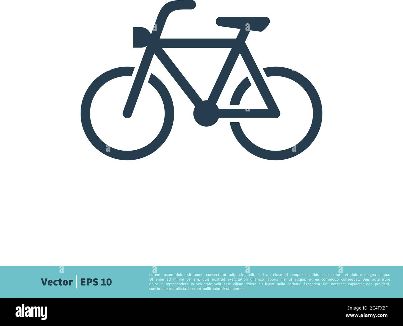 Bike Icon Vector Logo Template Illustration Design. Vector EPS 10 Stock ...