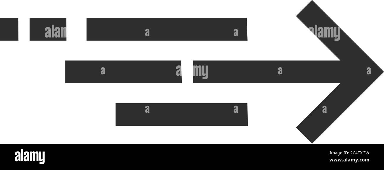 Motion arrow moving icon. Stock vector illustration isolated on white ...