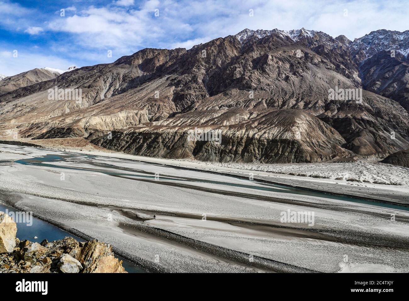 Landscape view of Ladakh India Stock Photo - Alamy