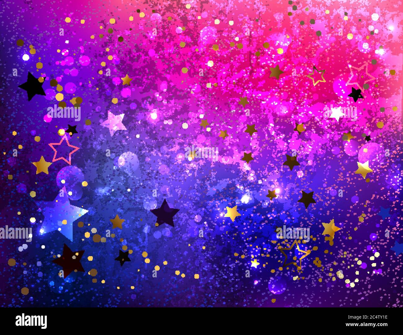 Pink And Blue Abstract Background