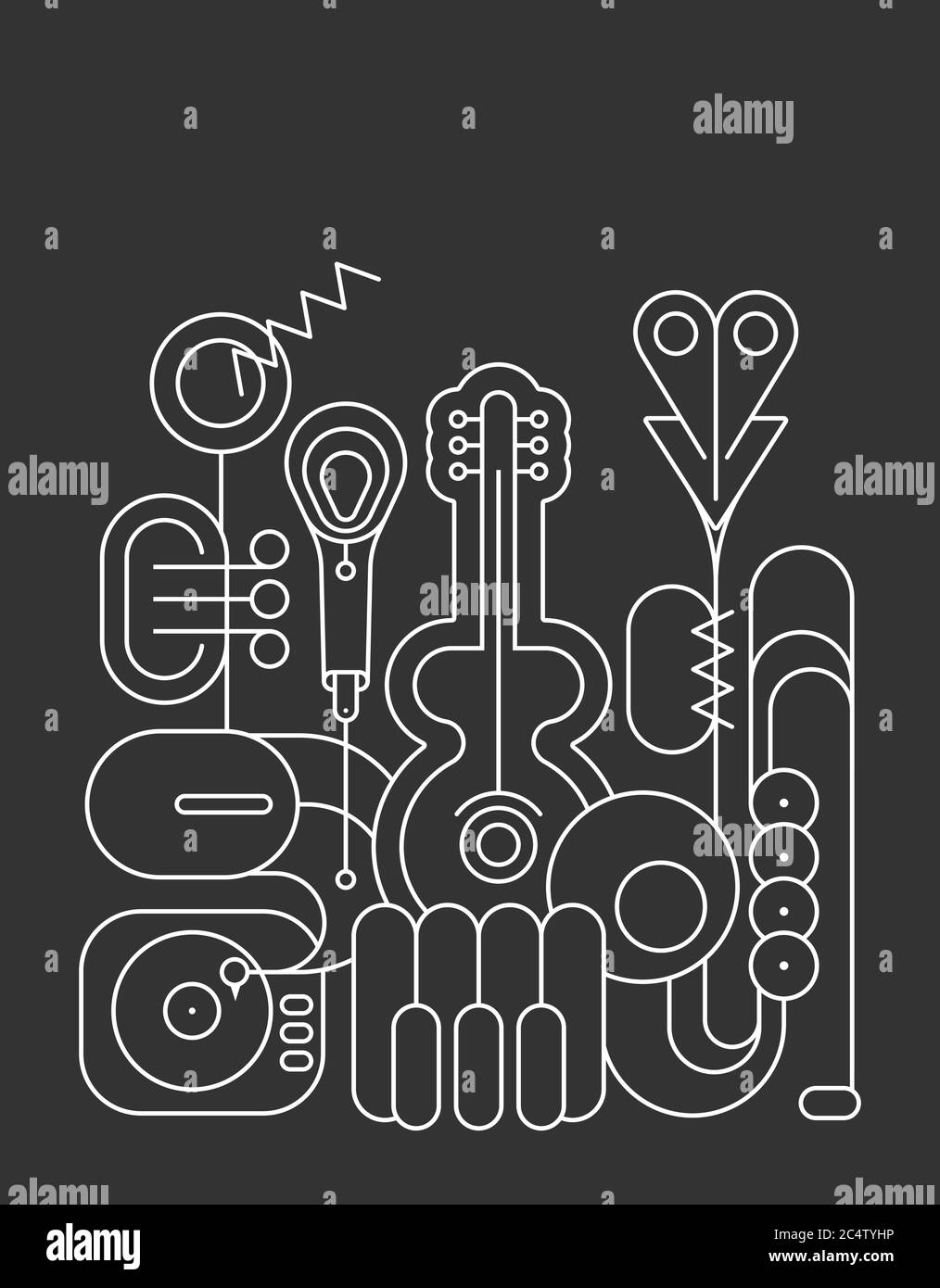 Piano art hi-res stock photography and images - Alamy