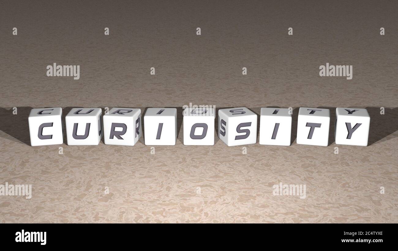 Curiosity built by dice letters and color crossing for the related ...