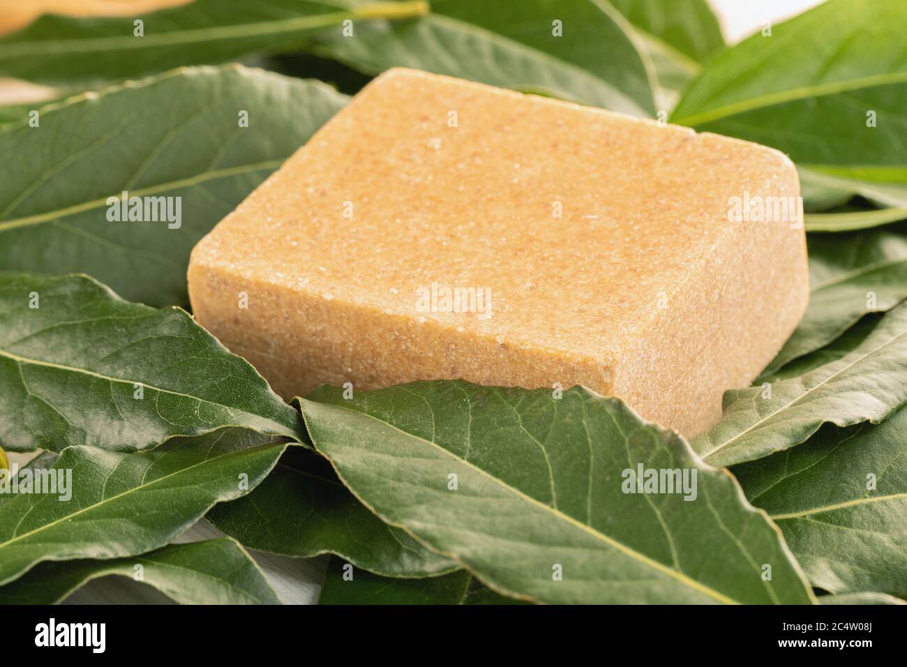 Homemade bay laurel natural soap with olive oil. Aleppo soaps ...