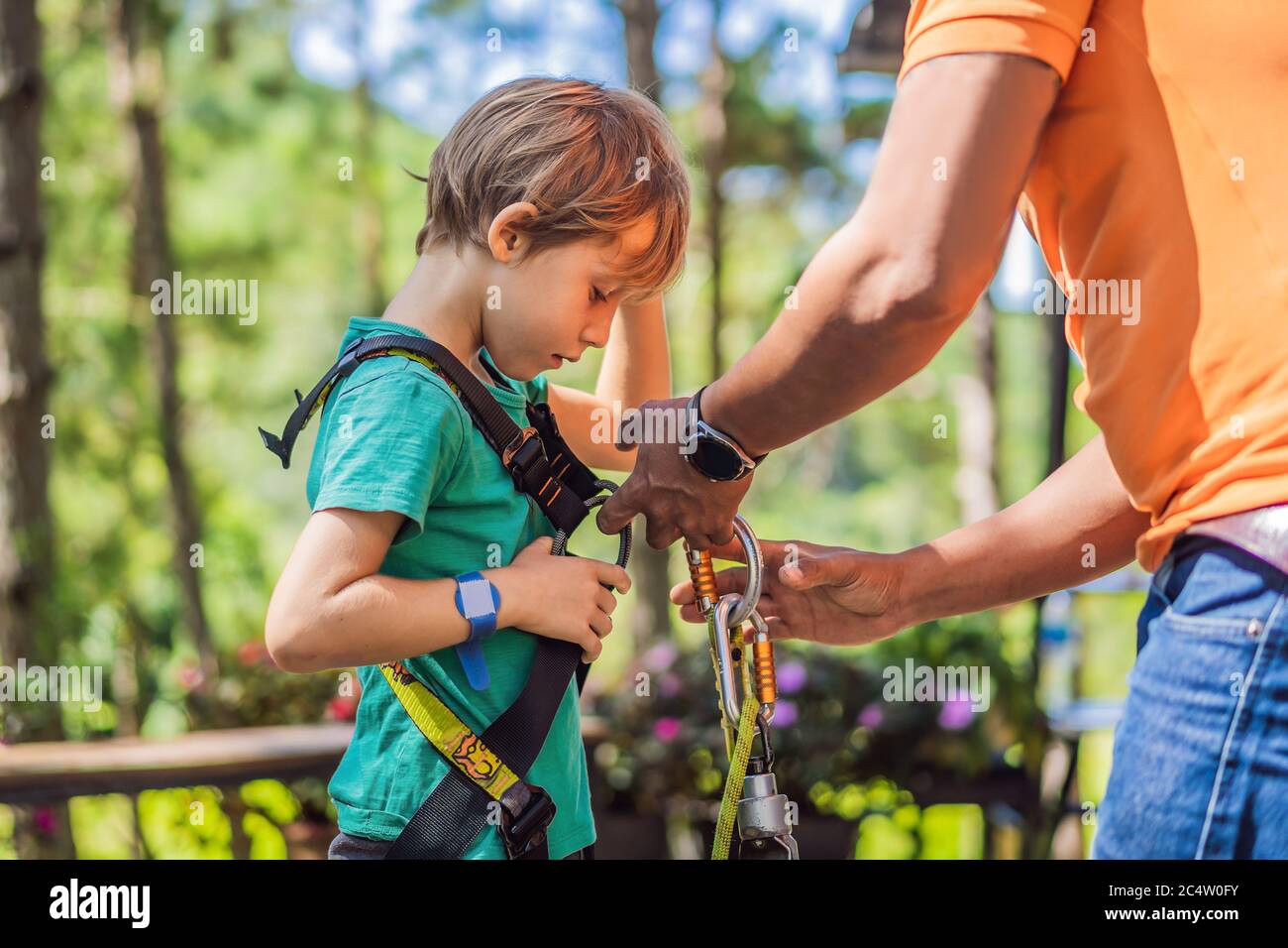 Kid daring on the wall hi-res stock photography and images - Alamy