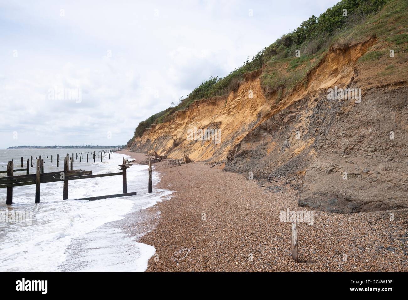 Coastal erosion on east coast hi-res stock photography and images - Alamy