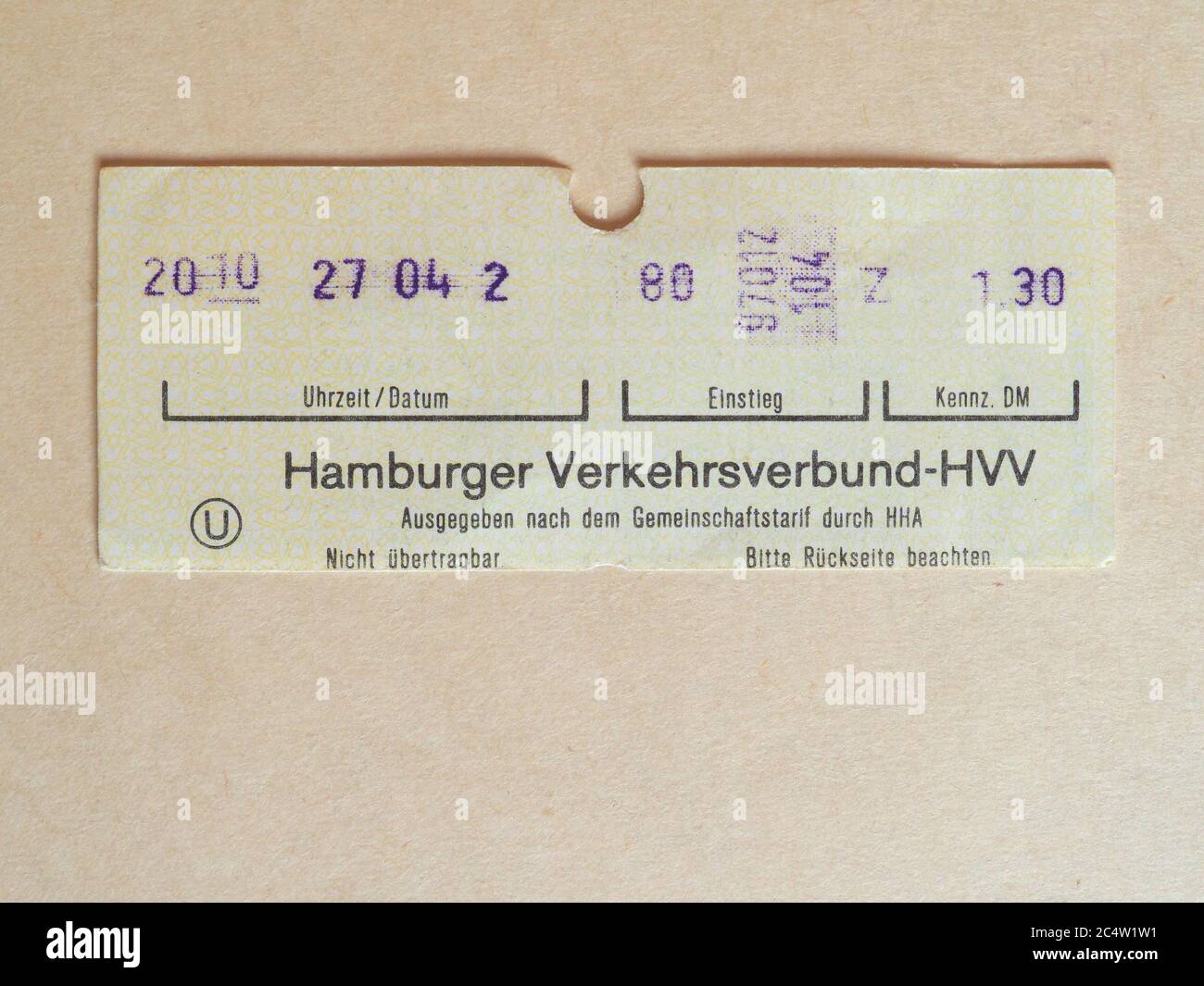 Ticket bus german hi-res stock photography and images - Alamy